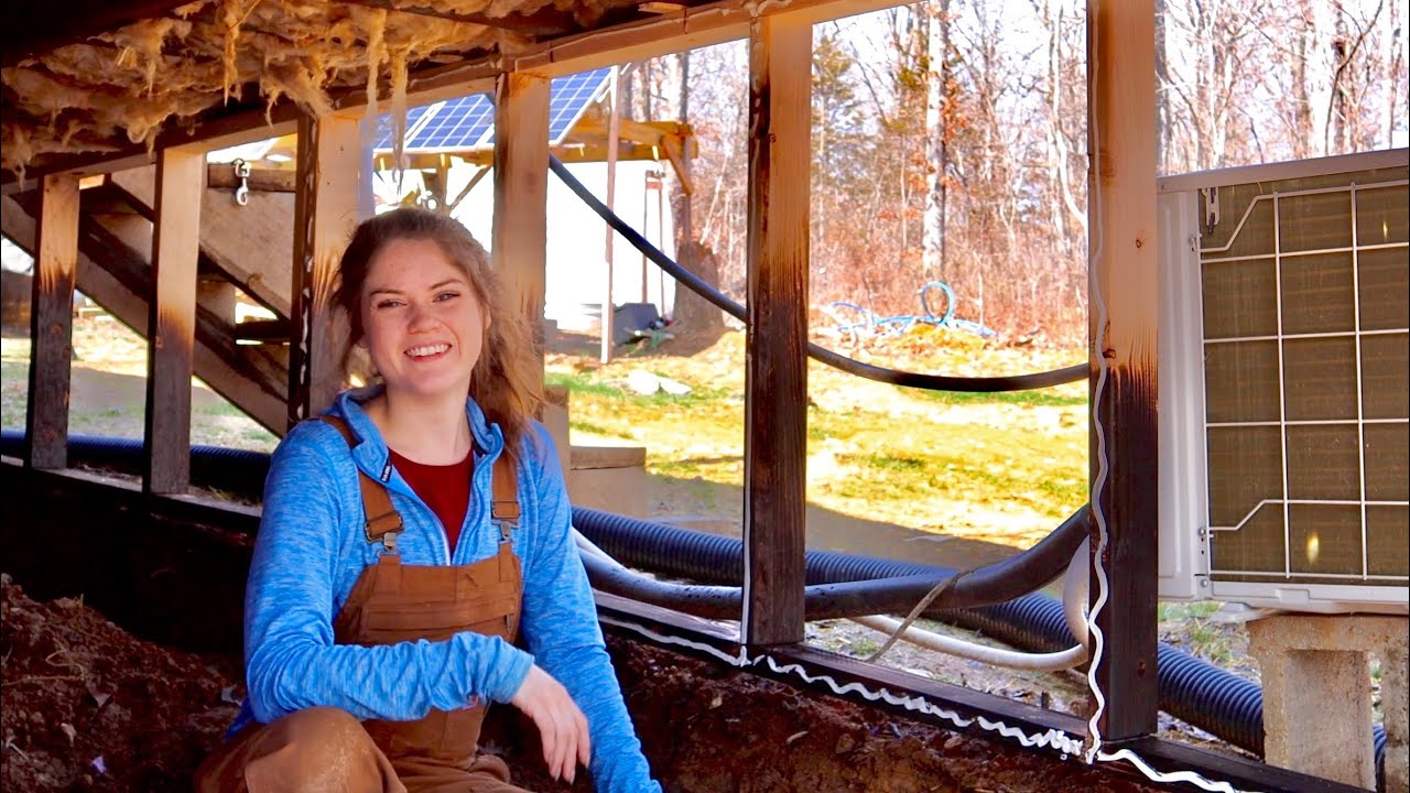 Enclosed Container Home Crawl Space |EP:105 | We had to MOVE Our ...