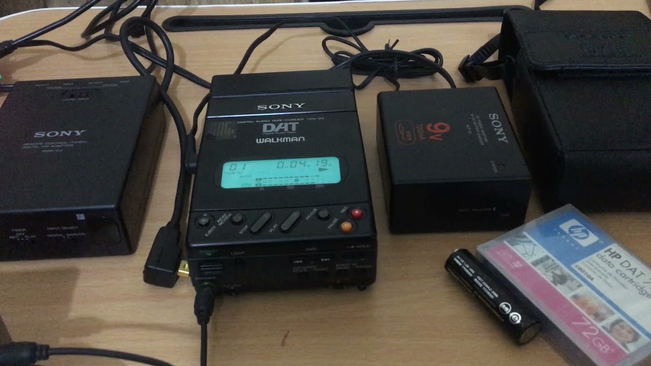 Sony tcd d3 - YouTube