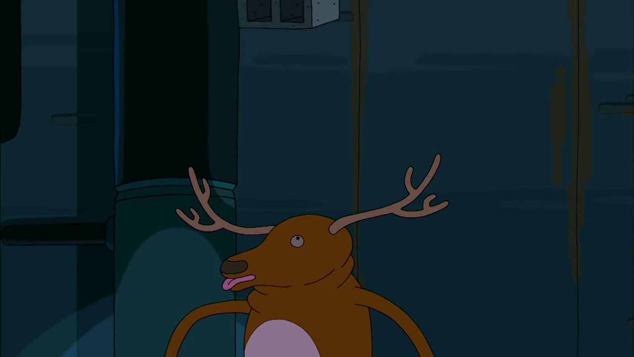 That one deer from adventure time getting cinder blocks dropped on its ...