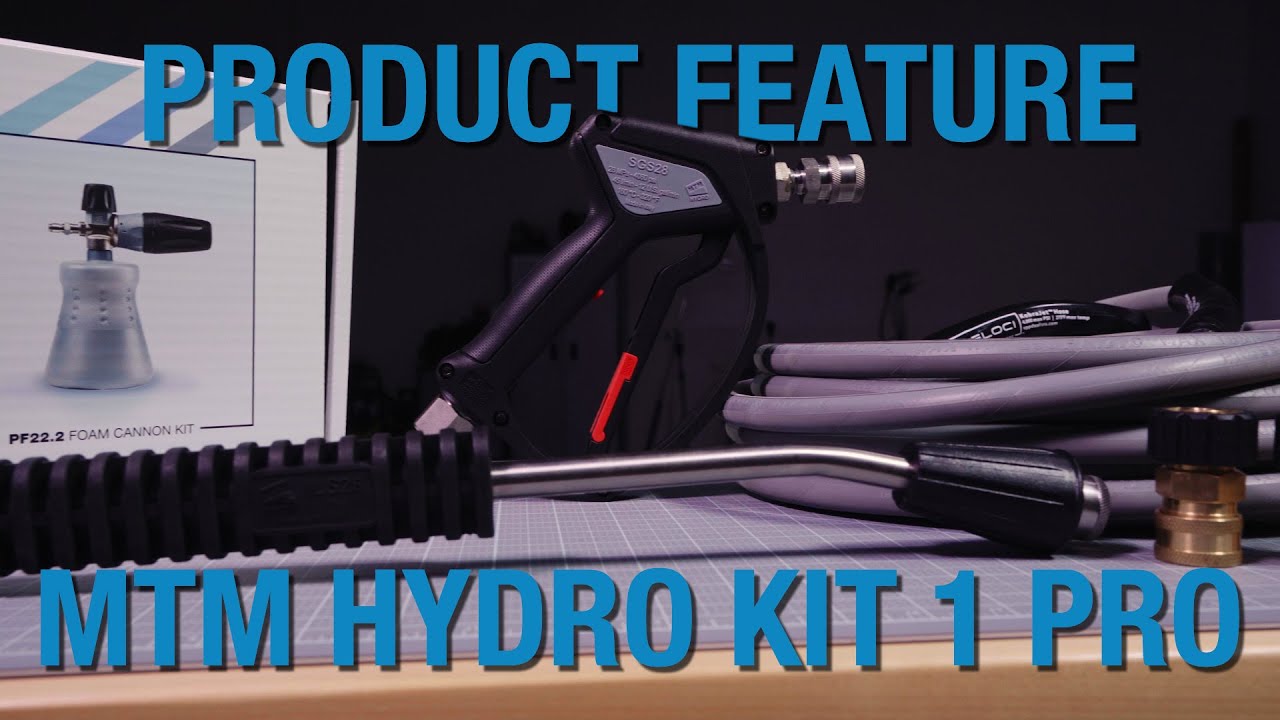 MTM Hydro Kit 1 Pro with Kobrajet Hose - YouTube