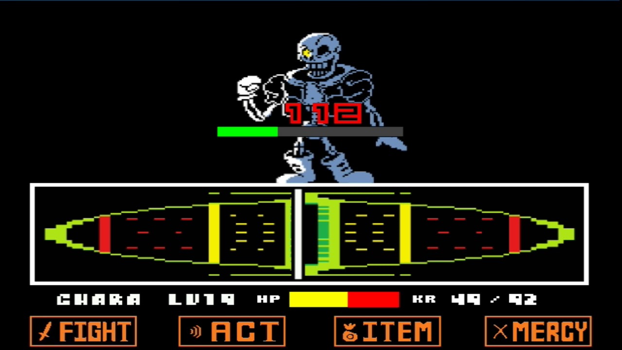 Undertale Genocide Papyrus fight | Undertale FanGame | JOEL555_YT - YouTube