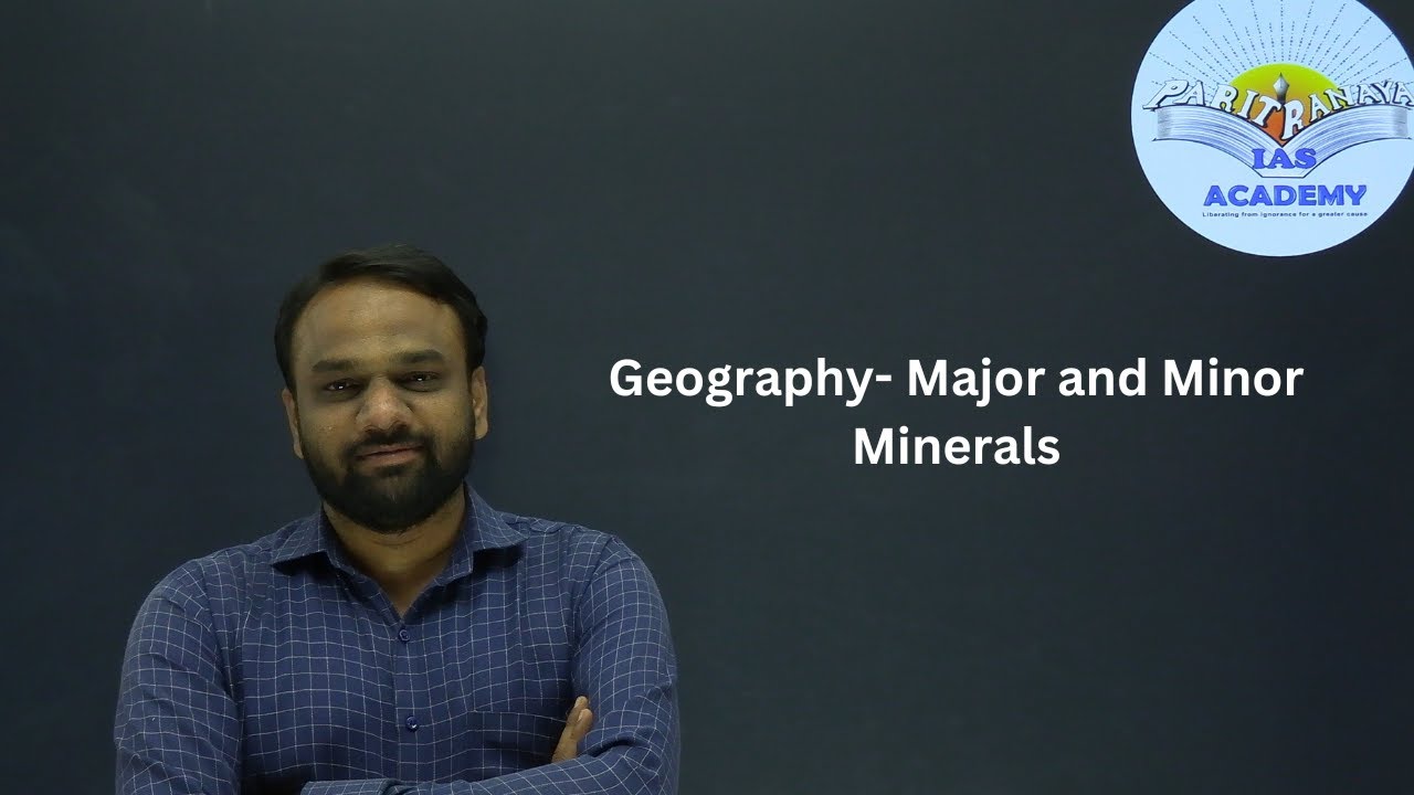 Geography-Major and Minor Minerals - YouTube