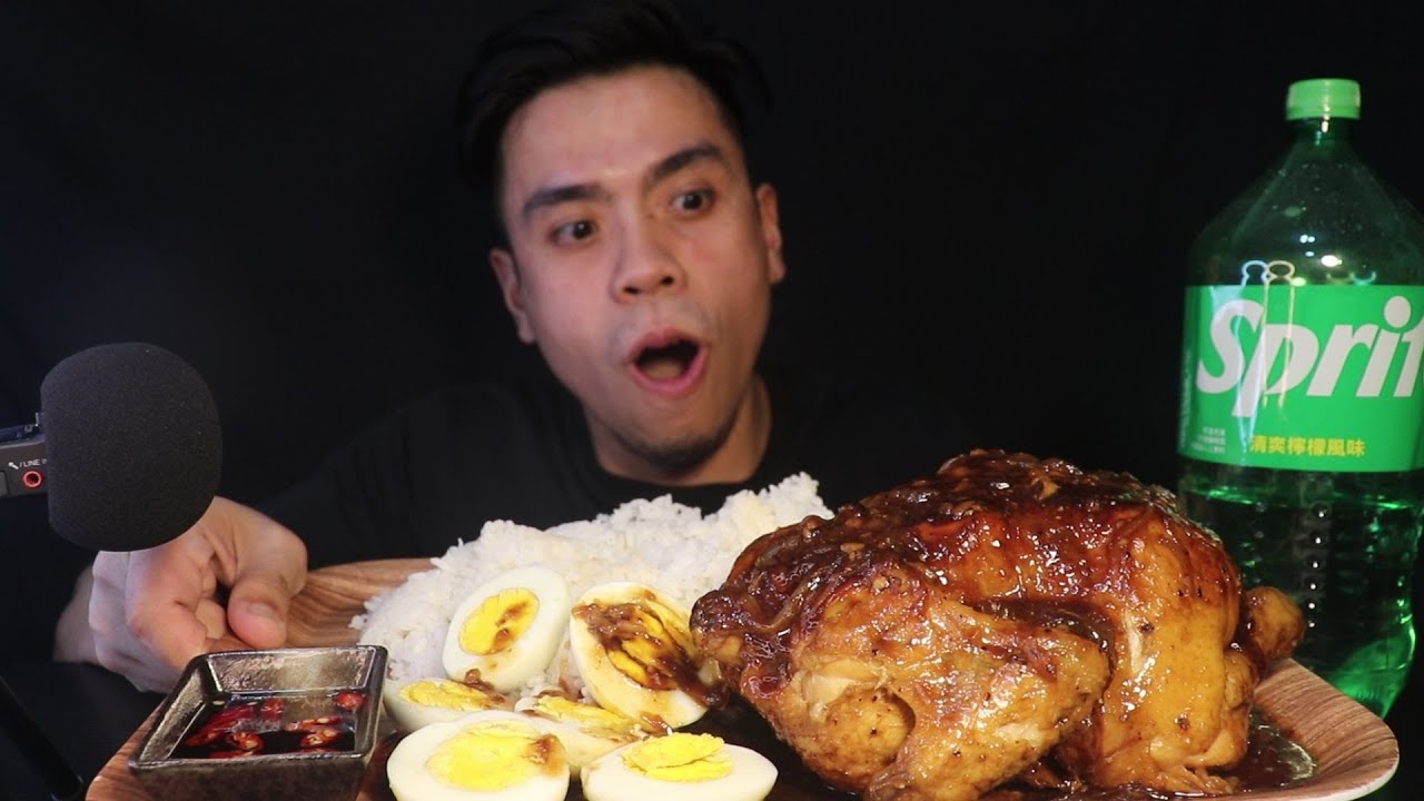 WHOLE CHICKEN SPRITE ASMR MUKBANG - YouTube