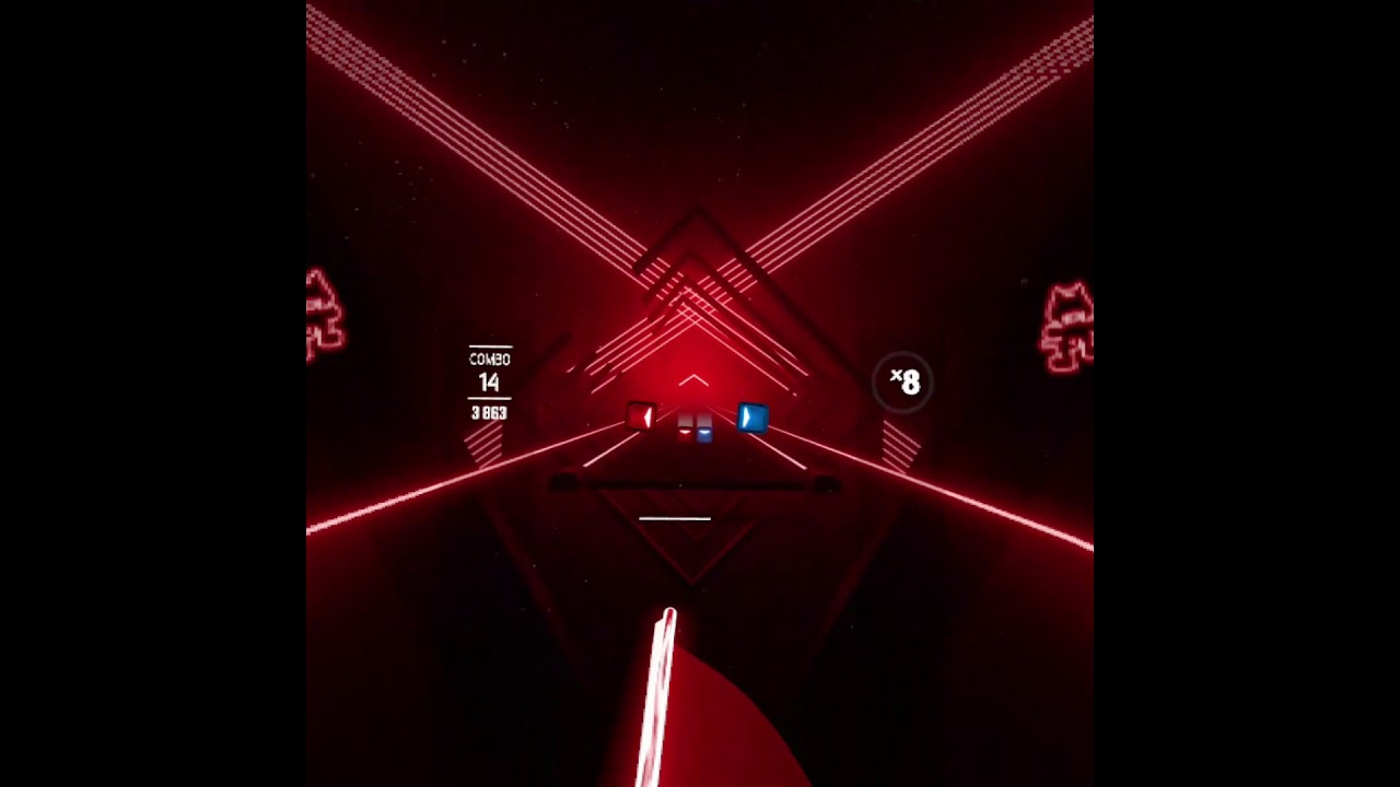 BeatSaber VR Oculus Quest Gameplay Hard/Expert Modes! - YouTube