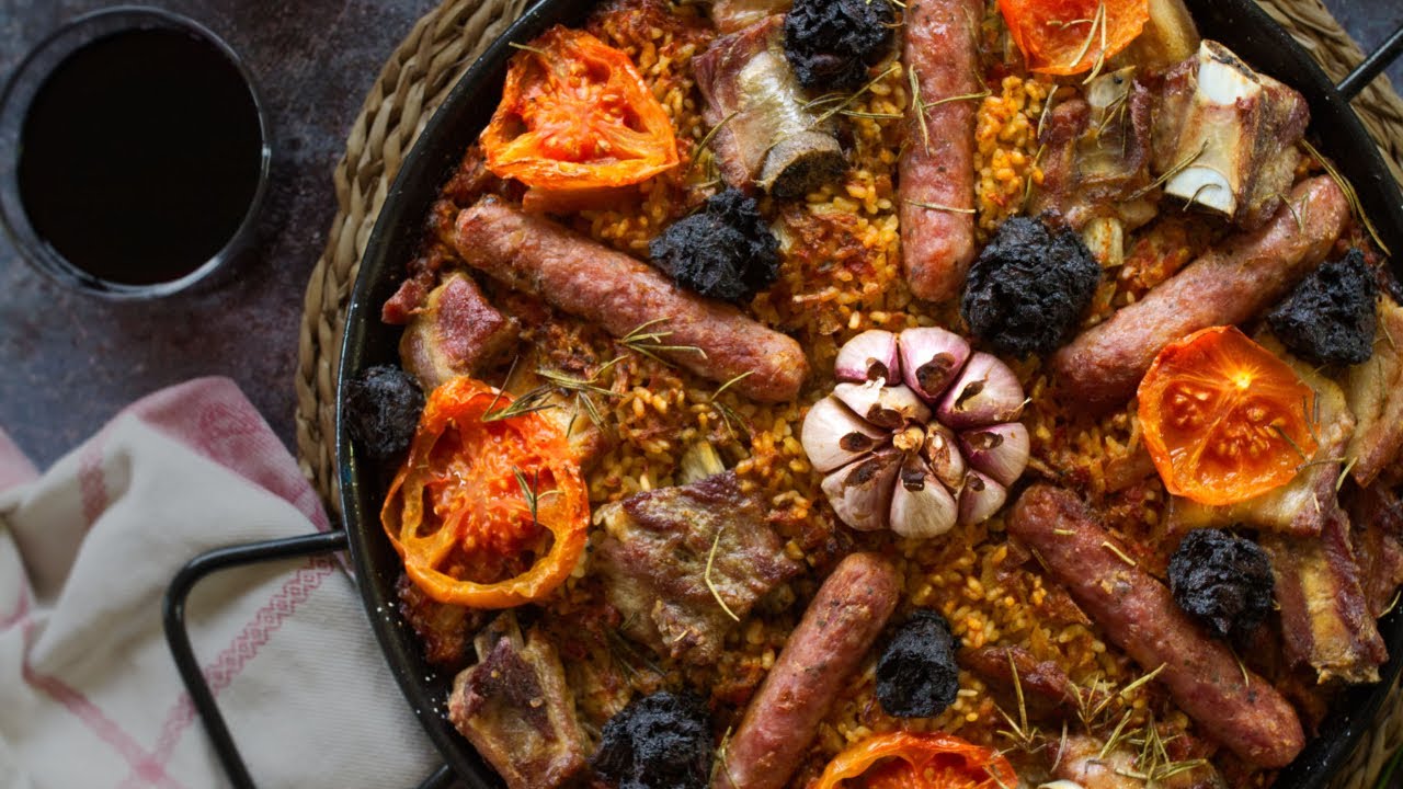How to Make Arroz al Horno Spanish meaty rice from Valencia Spain - YouTube