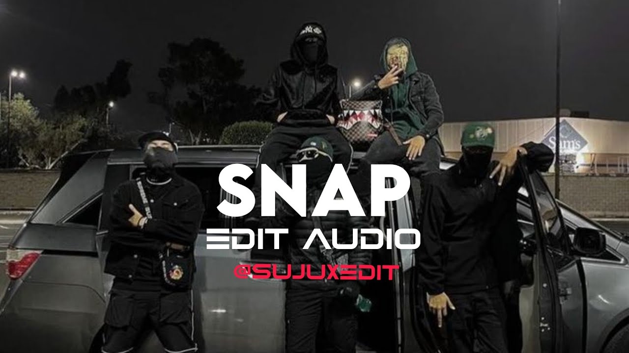 Snap - edit audio - YouTube