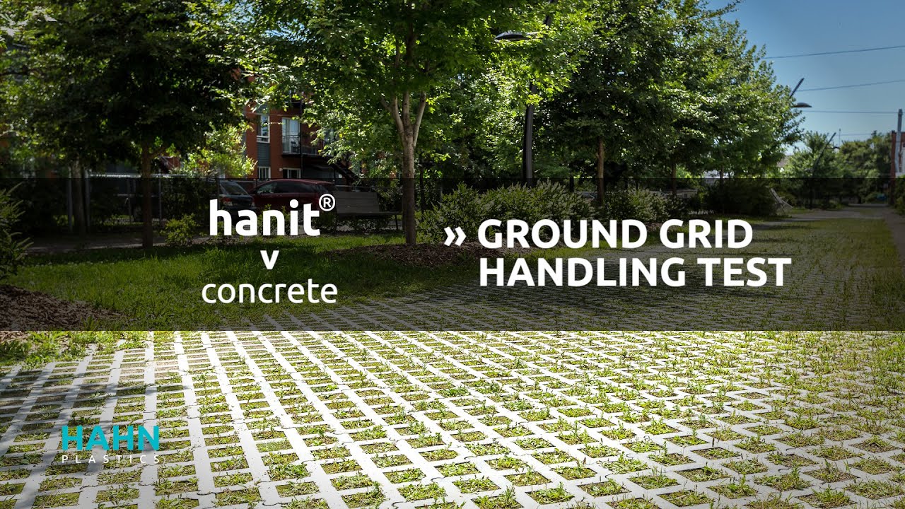 hanit® HEAVY DUTY GROUND GRIDS HANDLING TEST - YouTube