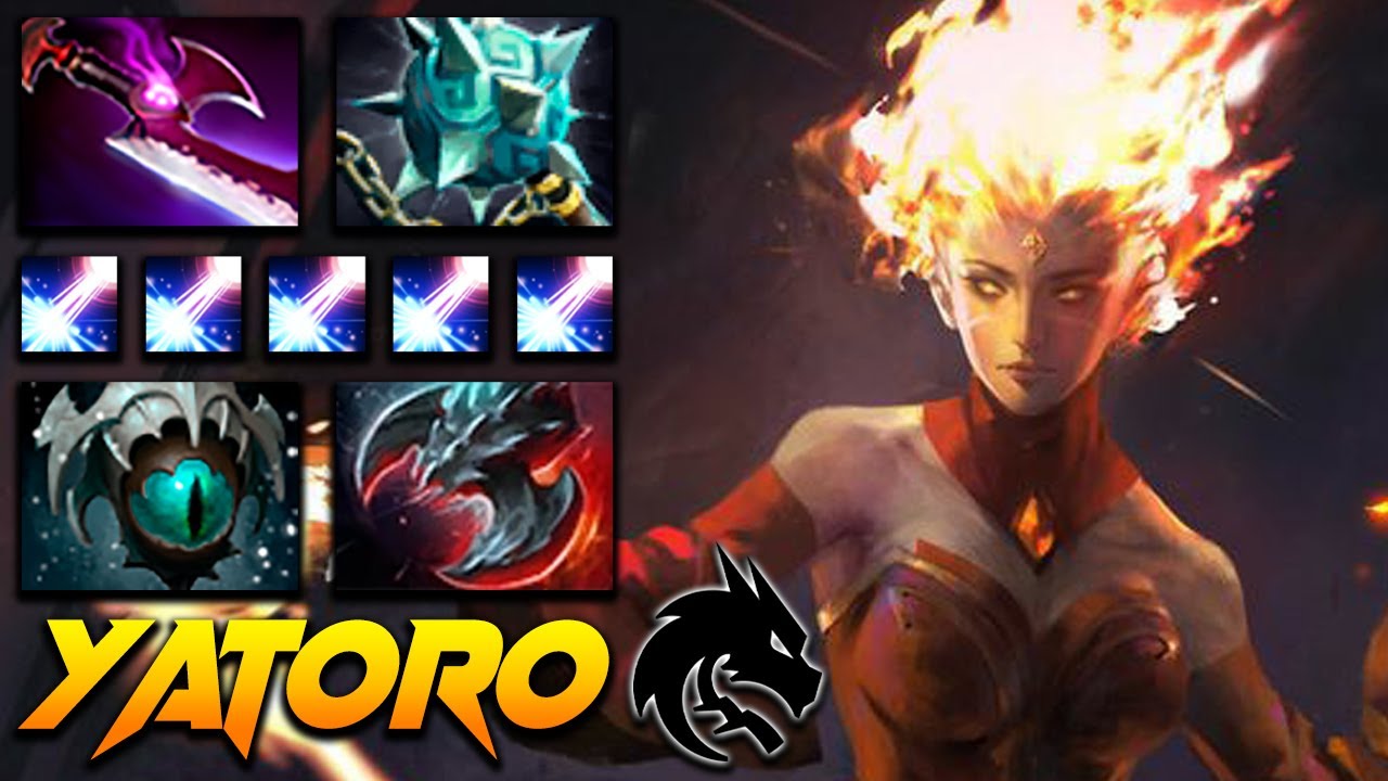 Yatoro Lina Super Carry Fire Boss - Dota 2 Pro Gameplay [Watch & Learn ...