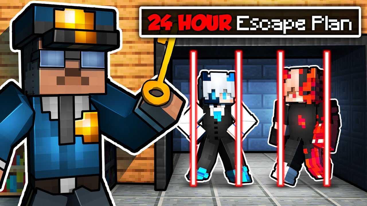 Only 24 HOURS To ESCAPE PRISON In Minecraft! - YouTube