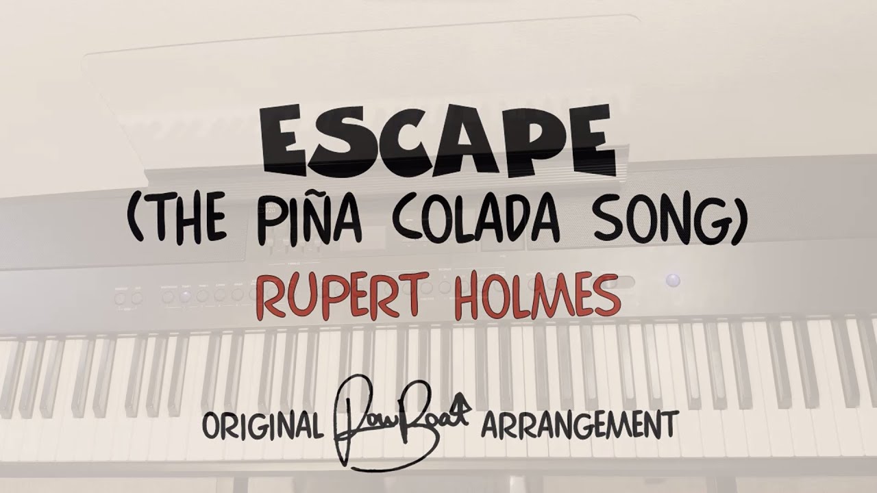 Escape - Piano Cover with Lyrics - YouTube