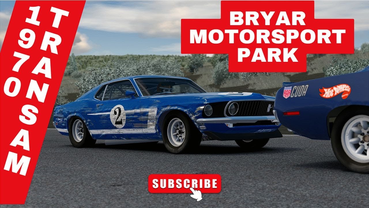 Assetto Corsa - Trans-Am 1970 - Bryar Motorsport Park - Round 3 - YouTube