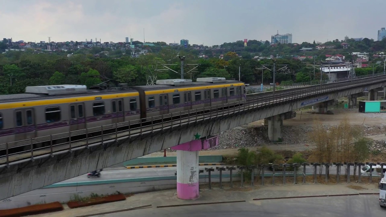 LRT Line 2 - Train Watching - YouTube