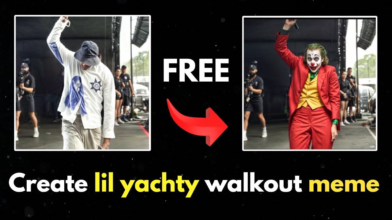 How To Make Lil Yachty Walkout Meme Viggle Ai Tutorial - YouTube