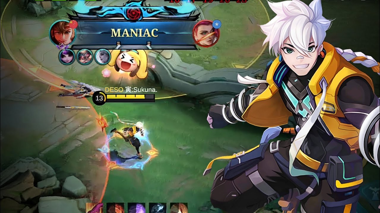 M-World Skin Maniac Gameplay - Mobile Legends Bang Bang - YouTube