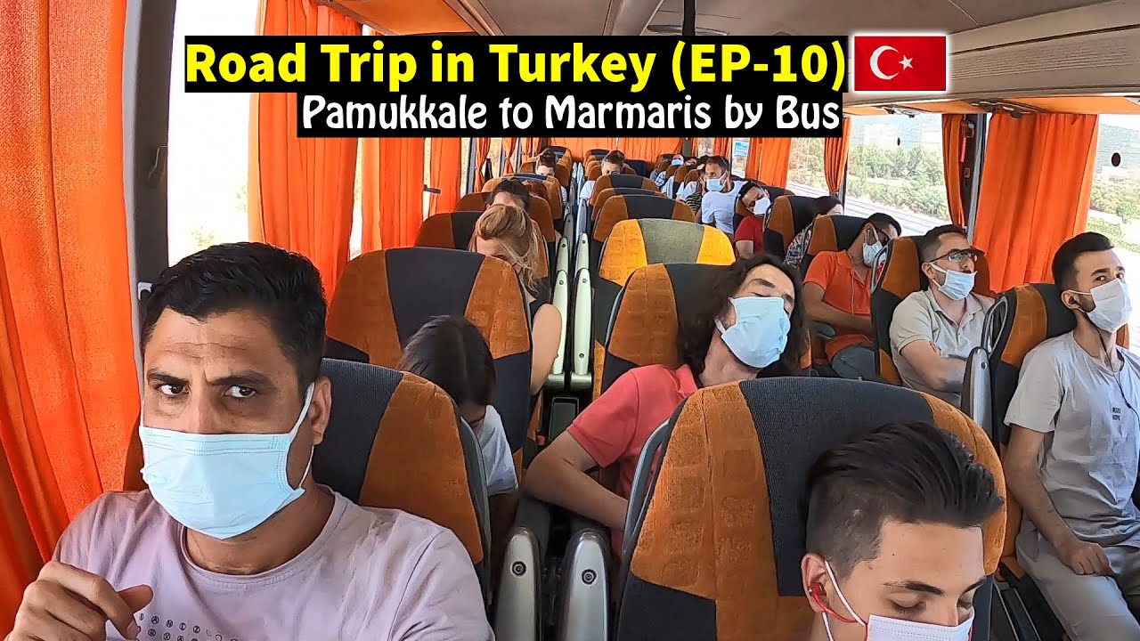 Pamukkale to Marmaris by Bus - Turkey Road Trip EP-10 - YouTube