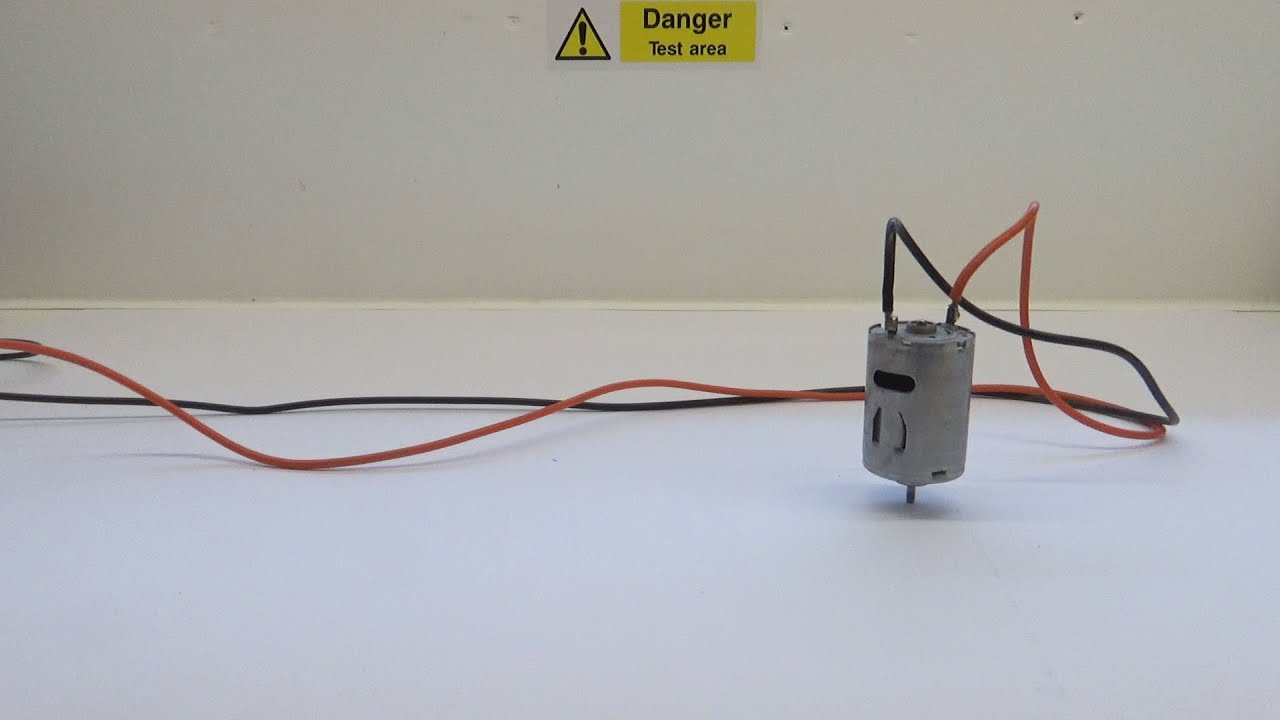12v Electric Motor Demonstrates Gyro Effect || EXPERIMENT - YouTube