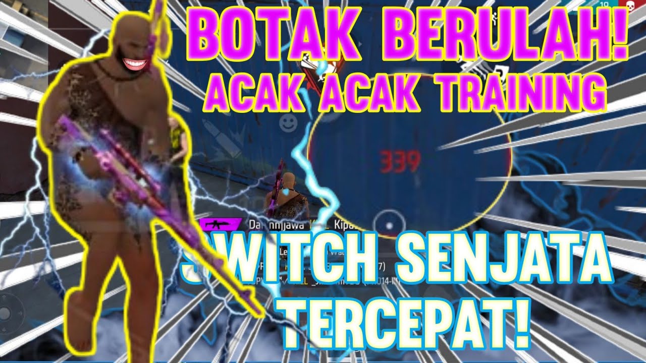 BOTAK BERULAH! SWITCH SENJATA SPEK PC! - YouTube