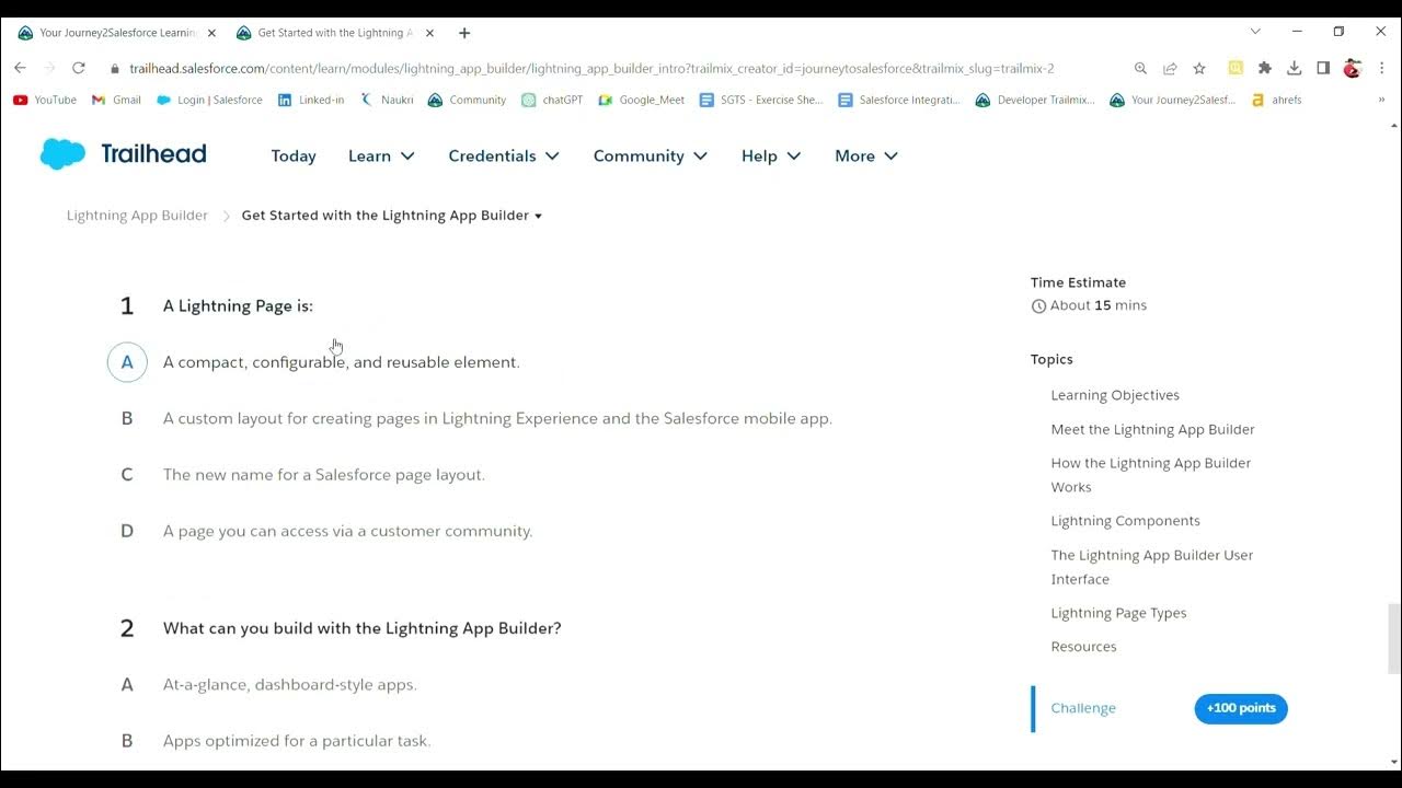 Get Started with the Lightning App Builder || Lightning App Builder - YouTube