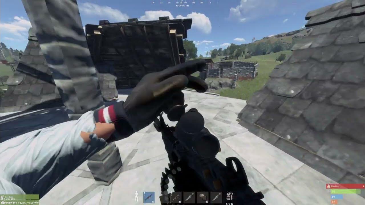 1v20 something raid defence rust console edition - YouTube