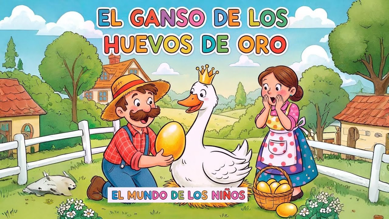 La Fábula del Ganso de los Huevos de Oro - YouTube