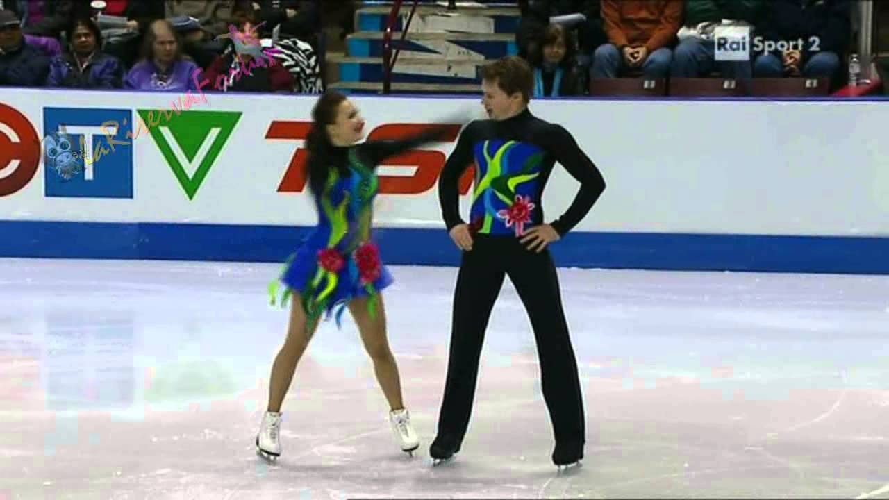 Skate Canada 2012 -2/9- ICE DANCE - Julia ZLOBINA Alexei SITNIKOV - 26 ...