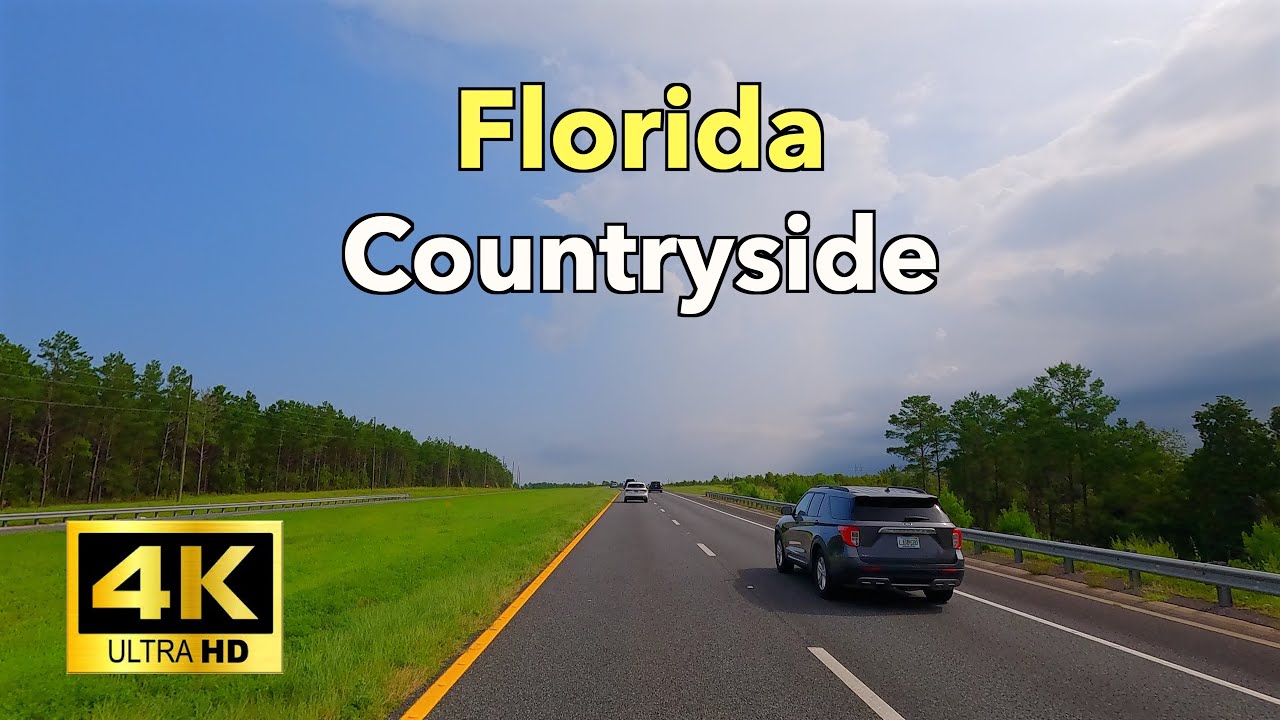 Florida Countryside Scenic Drive | 4K - YouTube