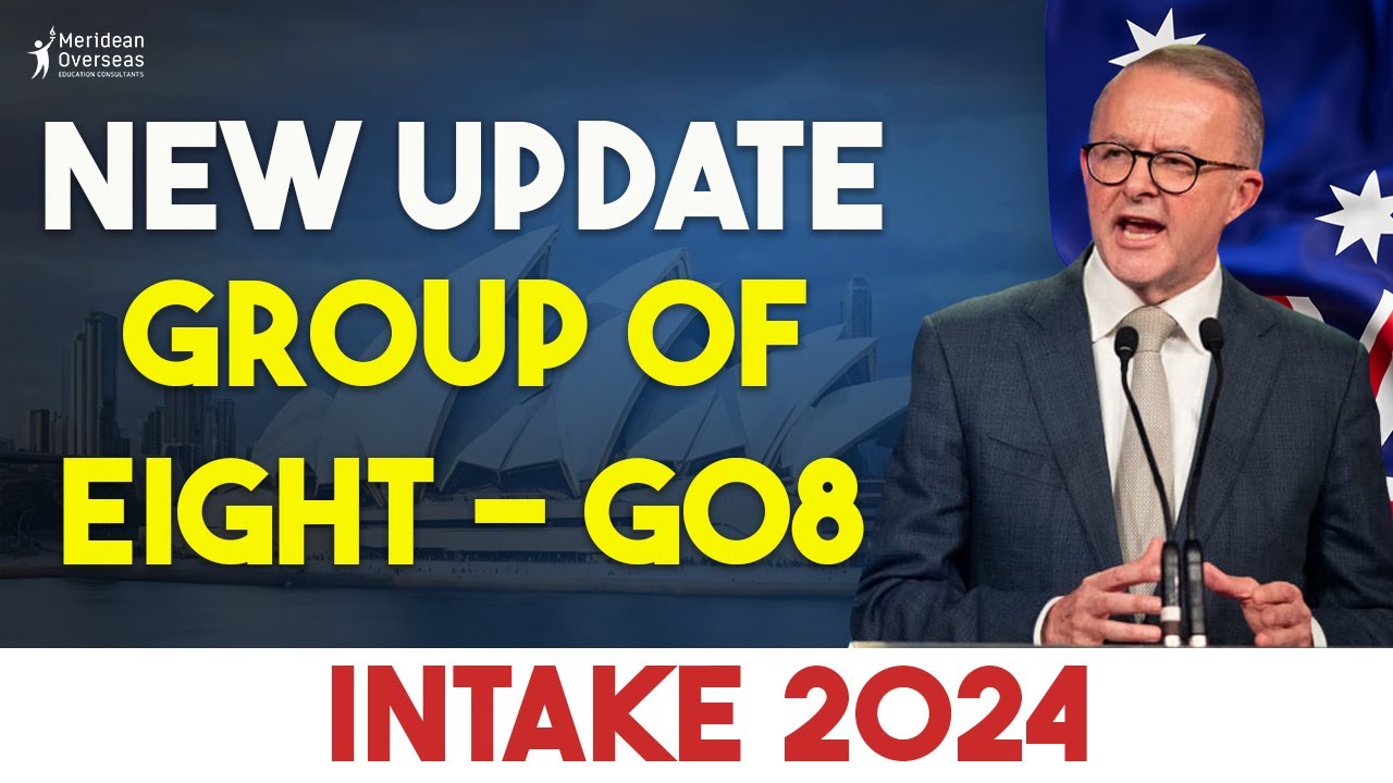 New Update | Group of Eight - GO8 | Australia University 🦘 - YouTube