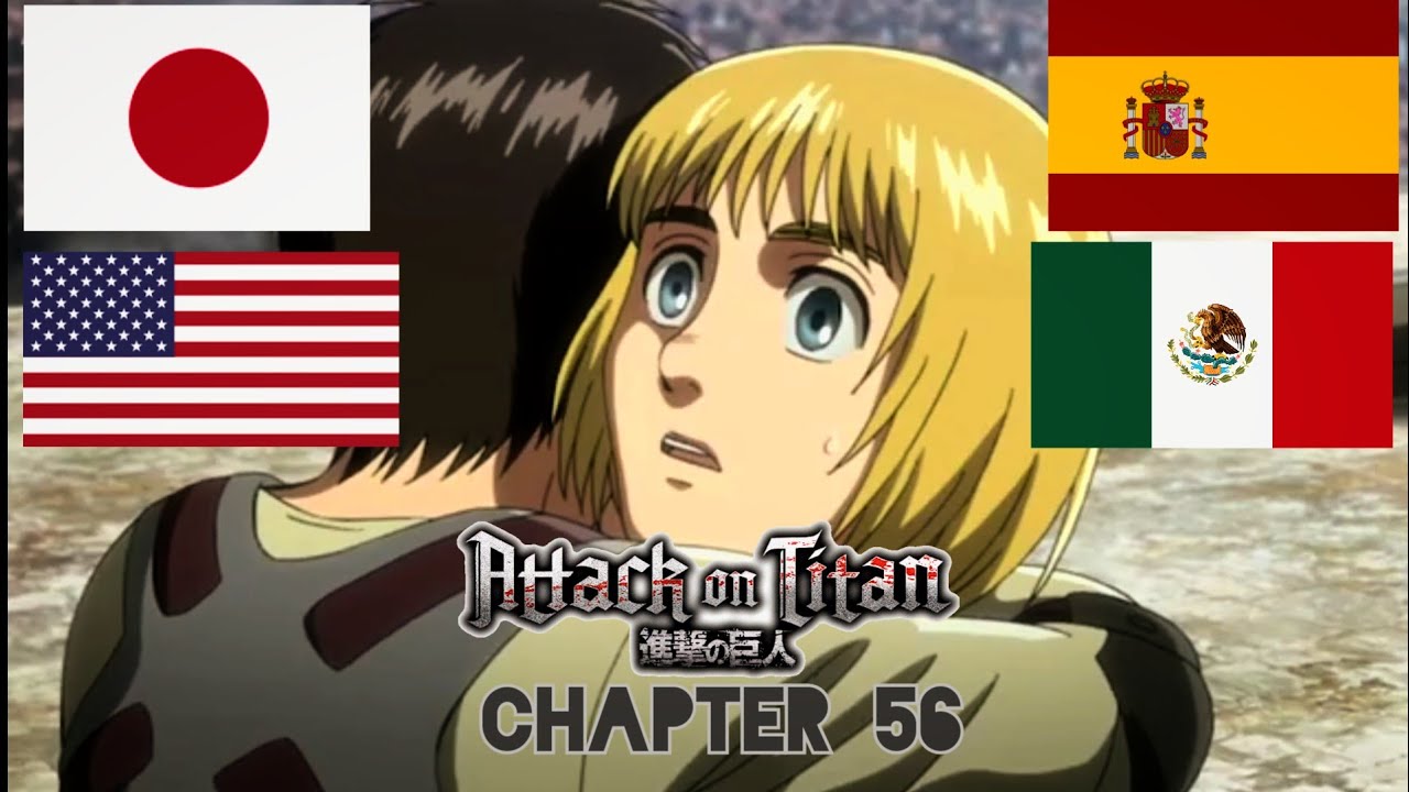 Armin Awakes in 4 Different Languages °Attack on Titan° chapter 56. The ...