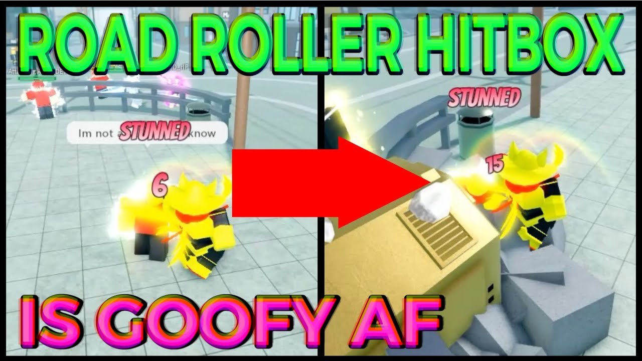WTF Is Going On With Road Roller Hitbox 💀 - YouTube