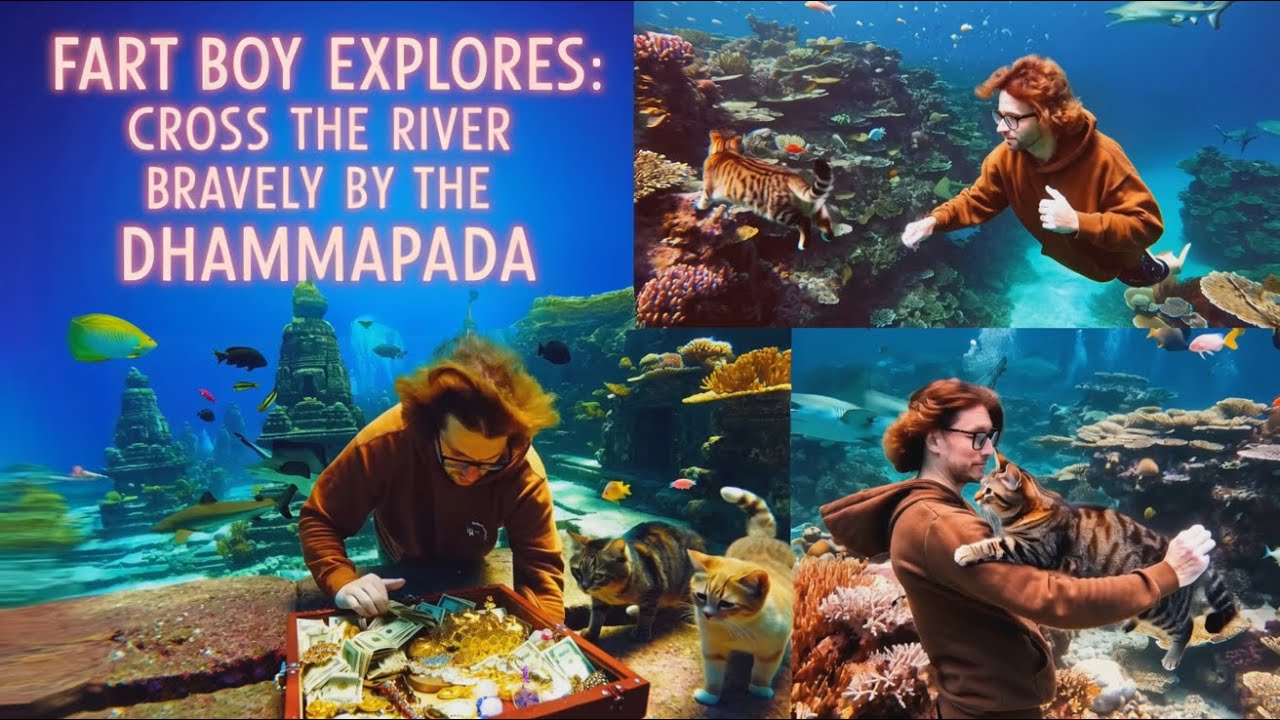 Fart Boy Explores: Cross the River Braverly by the Dhammapada - YouTube
