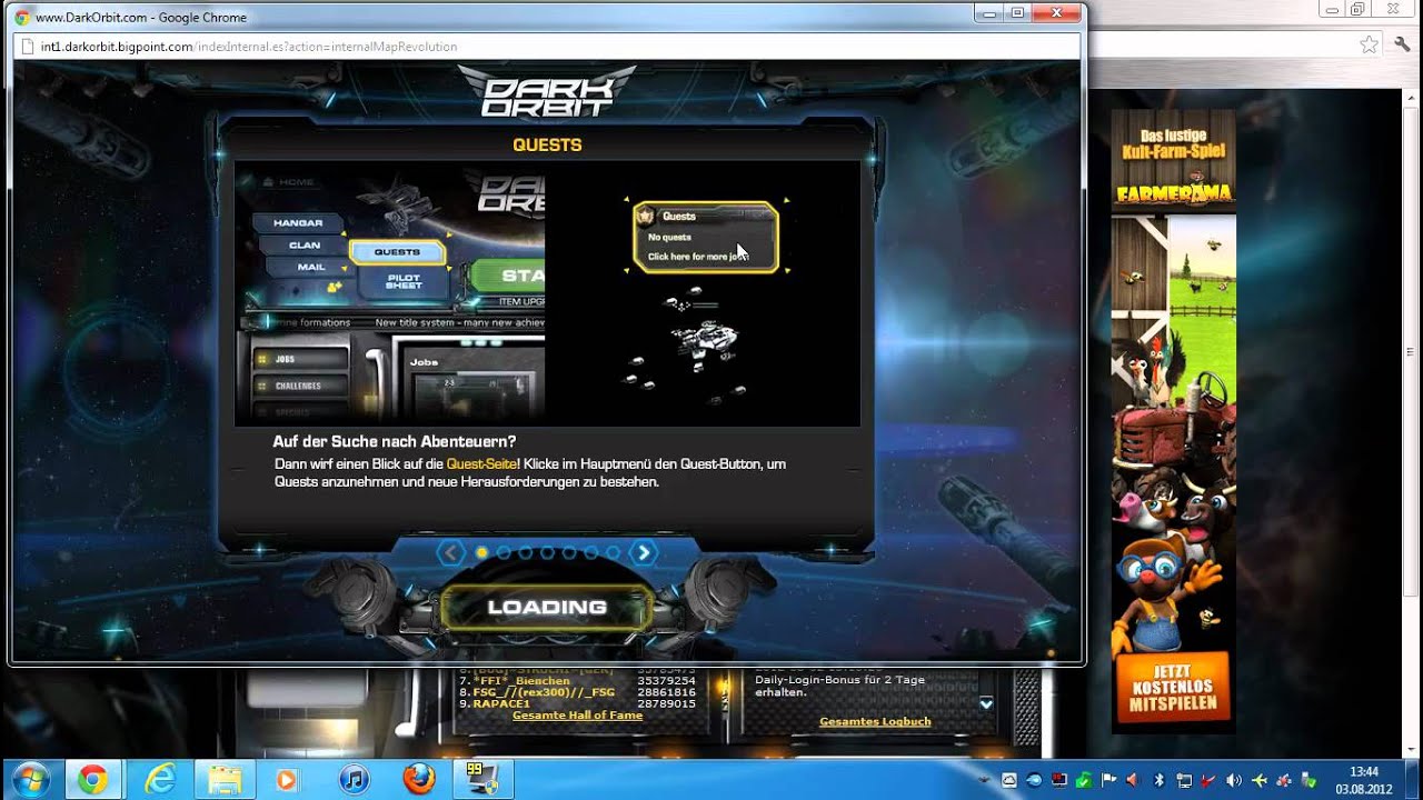 Tutorial Darkorbit Old Client - YouTube