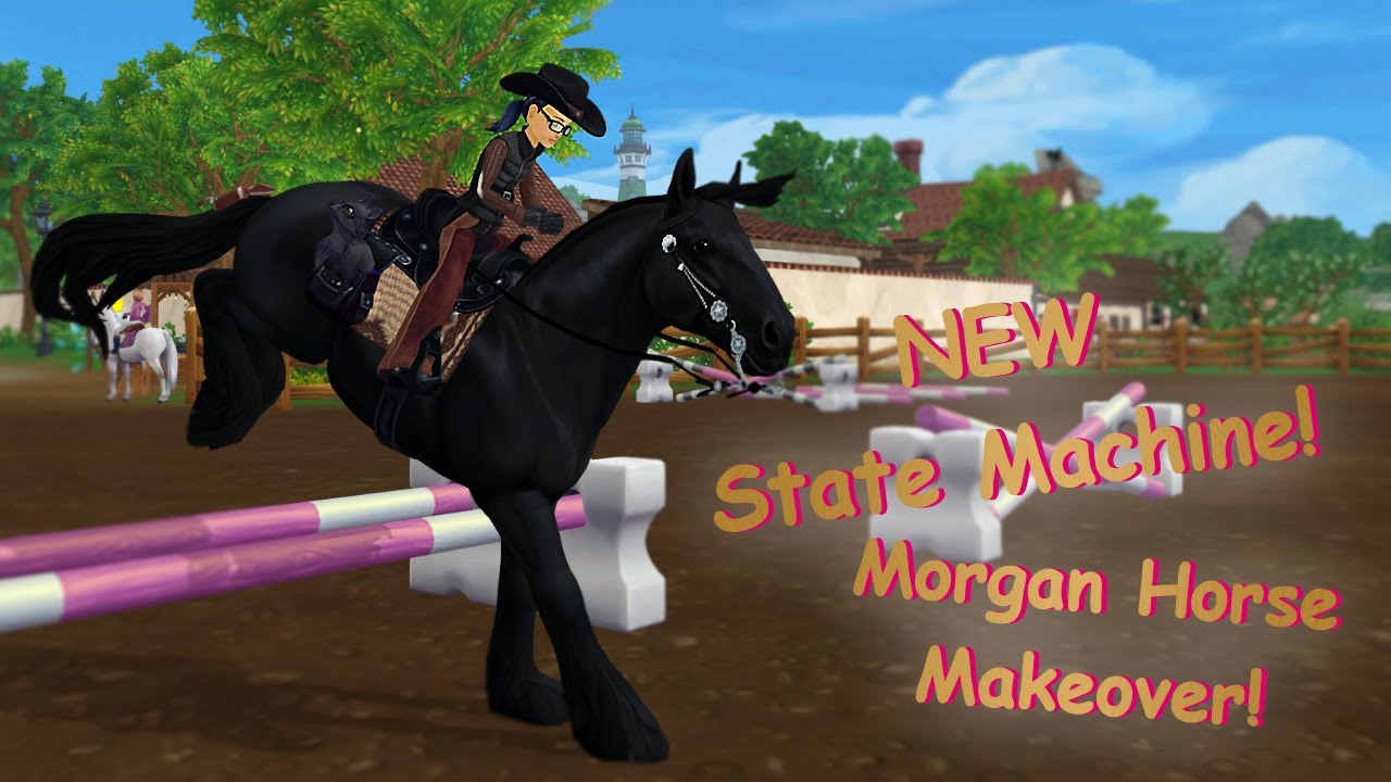 NEW State Machine! Morgan Horse Makeover! ~ [SSO] Star Stable Online ...