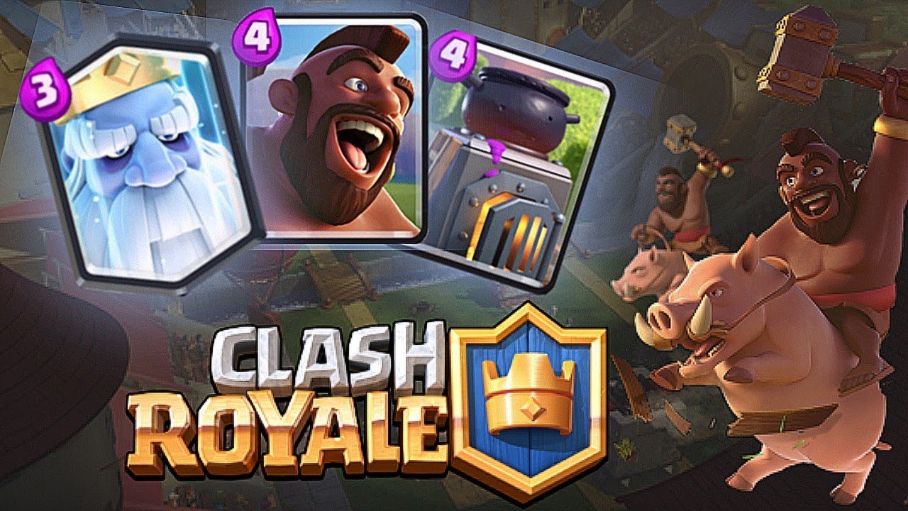 CLASH ROYALE - ROYAL GHOST HOG DECK ! - YouTube