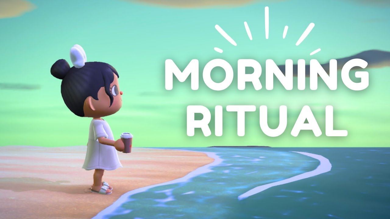 My Morning Ritual In Animal Crossing New Horizons - YouTube
