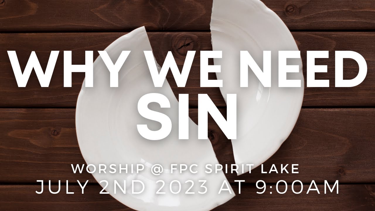Why We Need Sin - YouTube