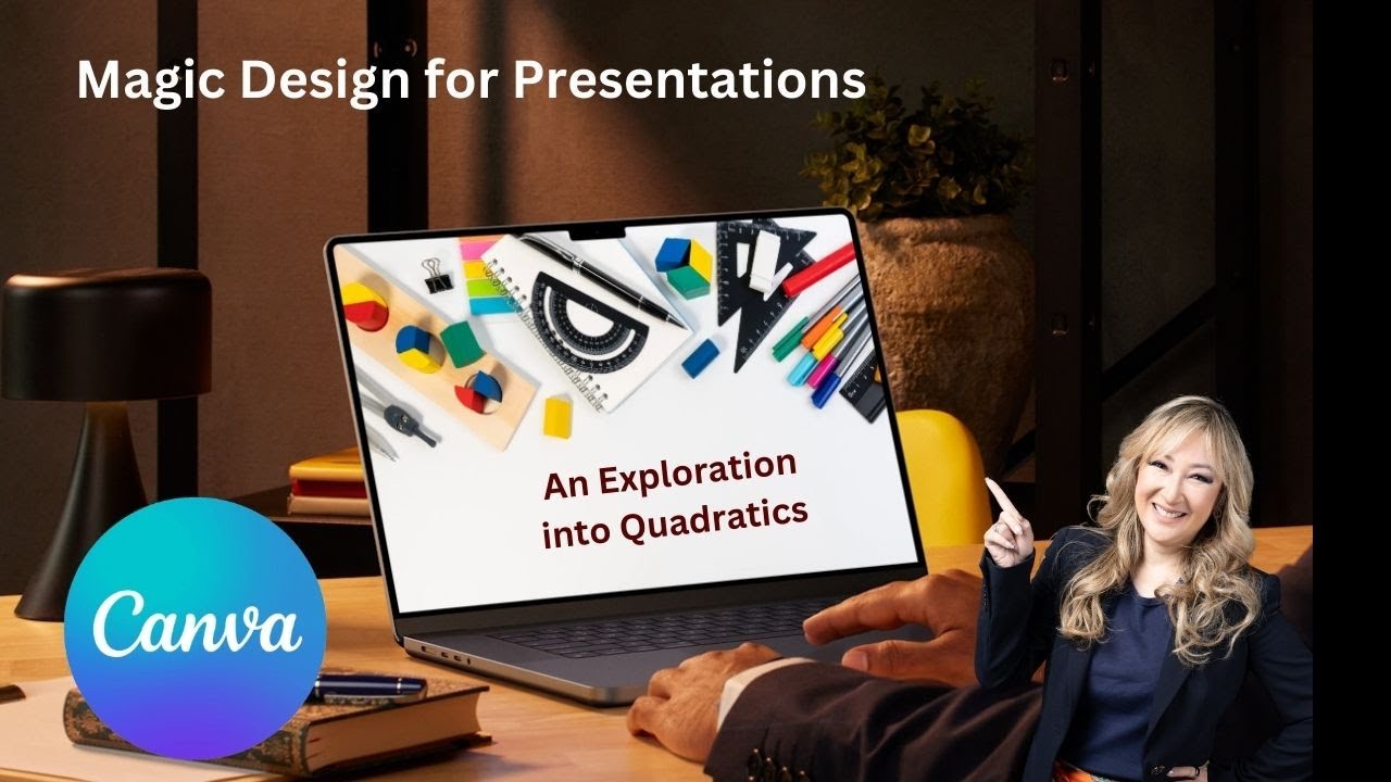 249. Magic Design on Canva Example on Quadratics! - YouTube