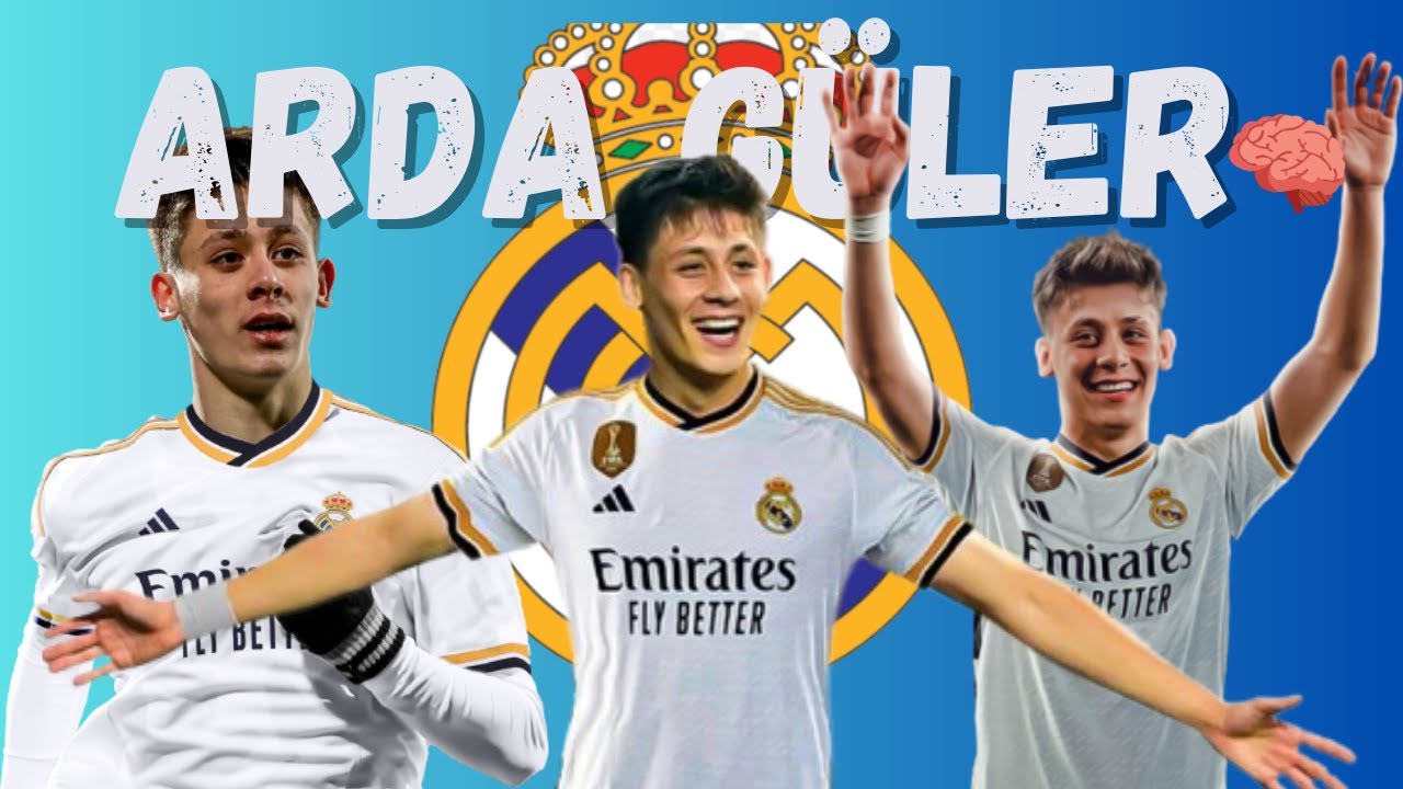 Arda Güler clips no watermark | Güler Real Madrid Clips 4k - YouTube