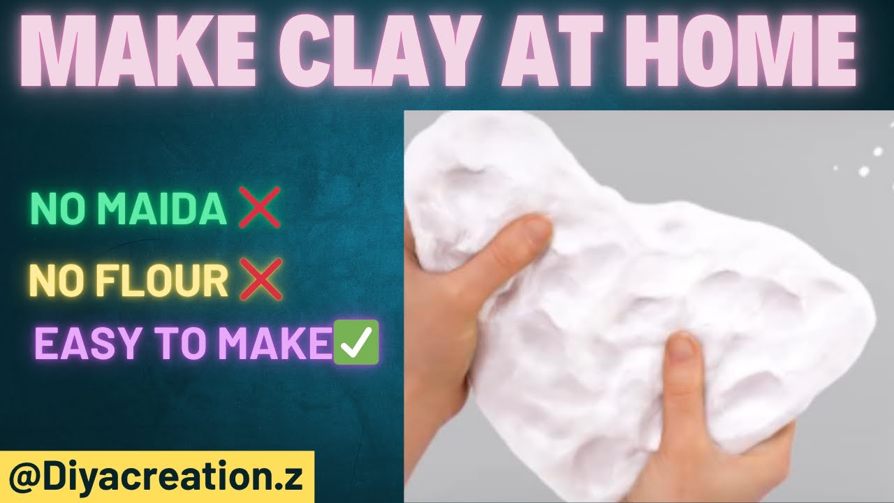 Make Mould Clay At Home | How To Make Easy Mould Clay | How To Make ...