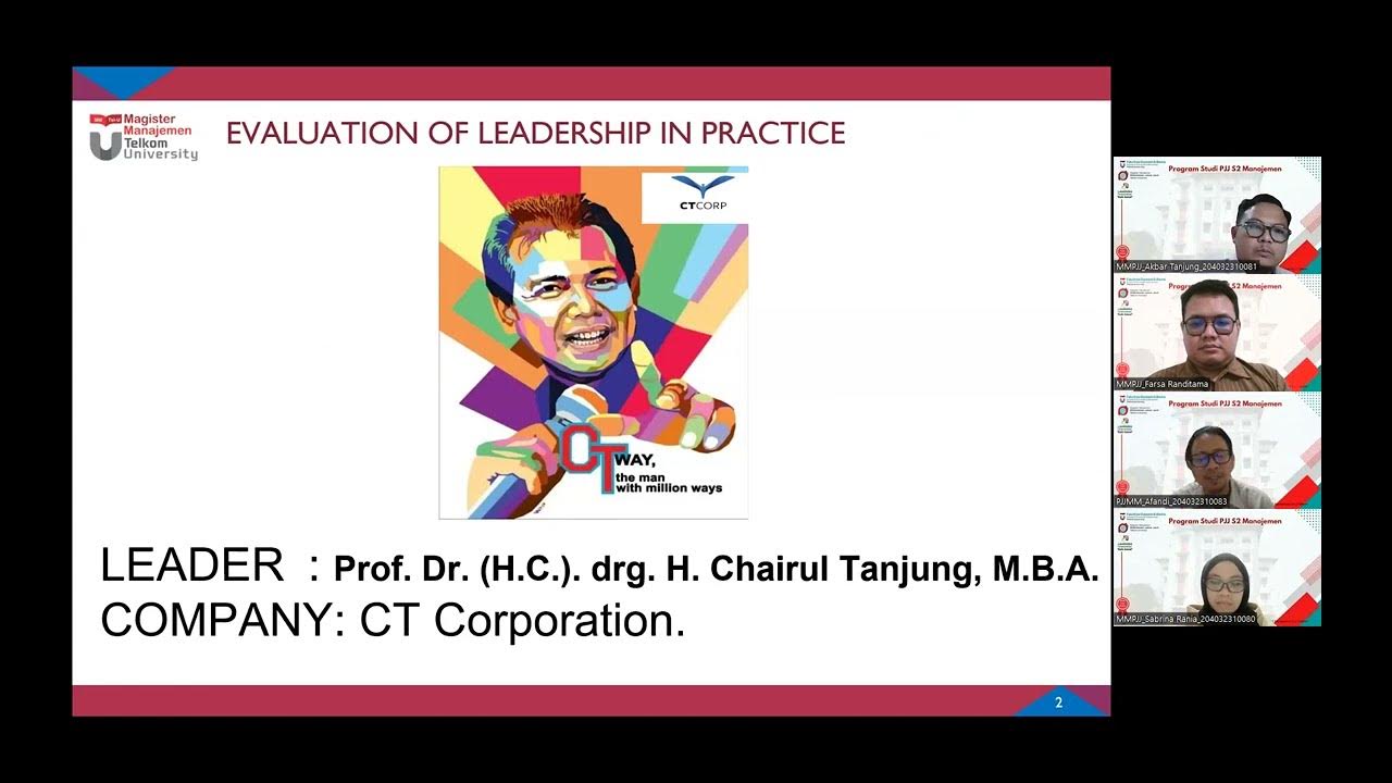Kelompok 3a Leadership Chairul Tanjung - Youtube