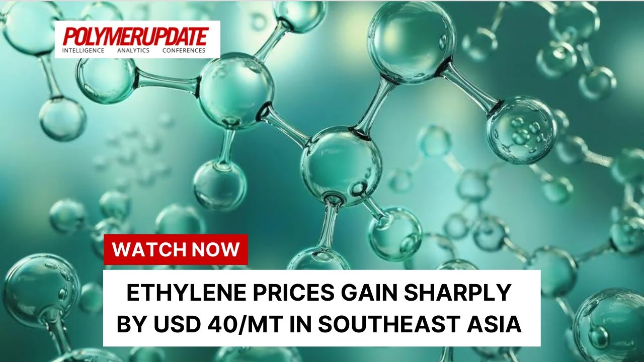 Ethylene Prices Gain Sharply By USD 40/MT In Southeast Asia - YouTube
