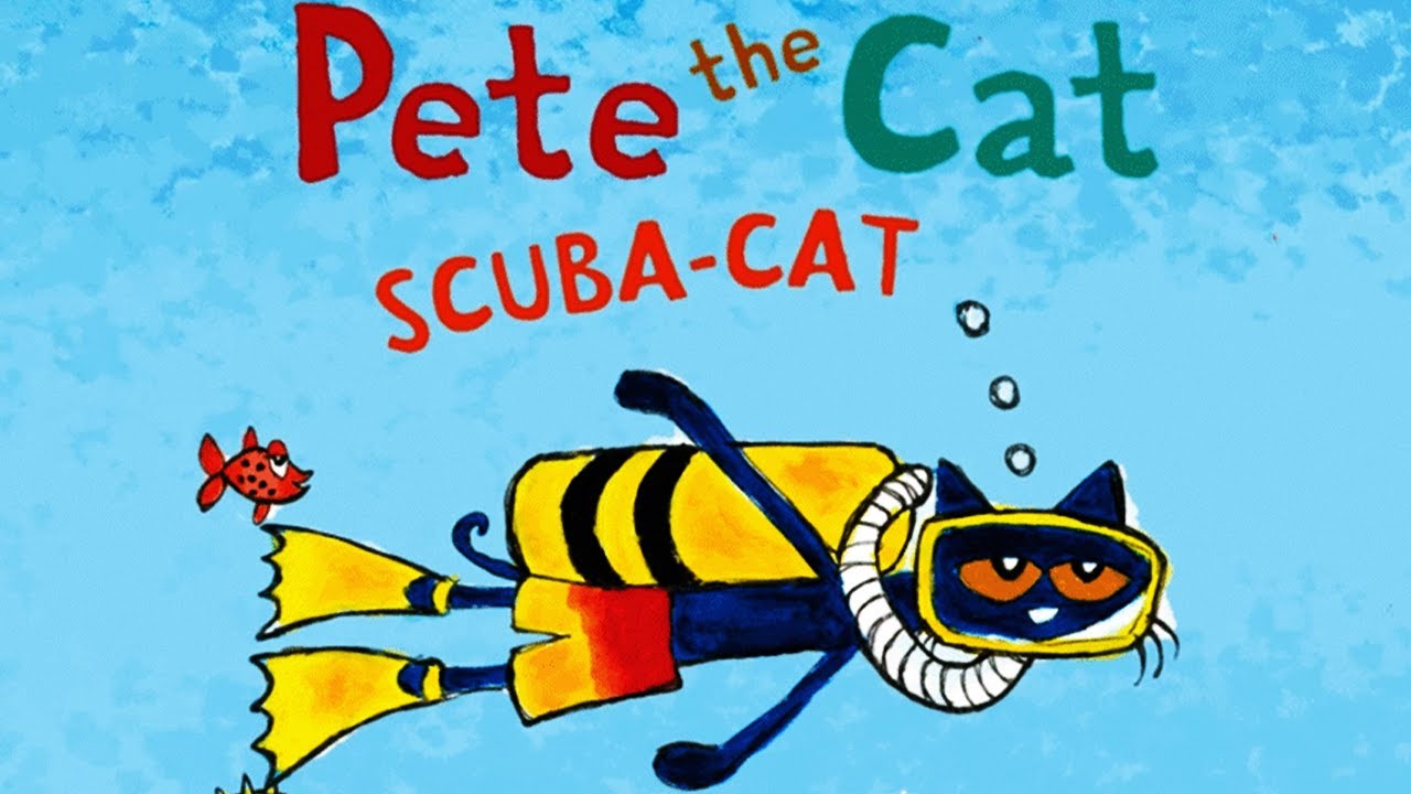 Pete the Cat Scuba-Cat | KittyCatCollection | English Story Book ...