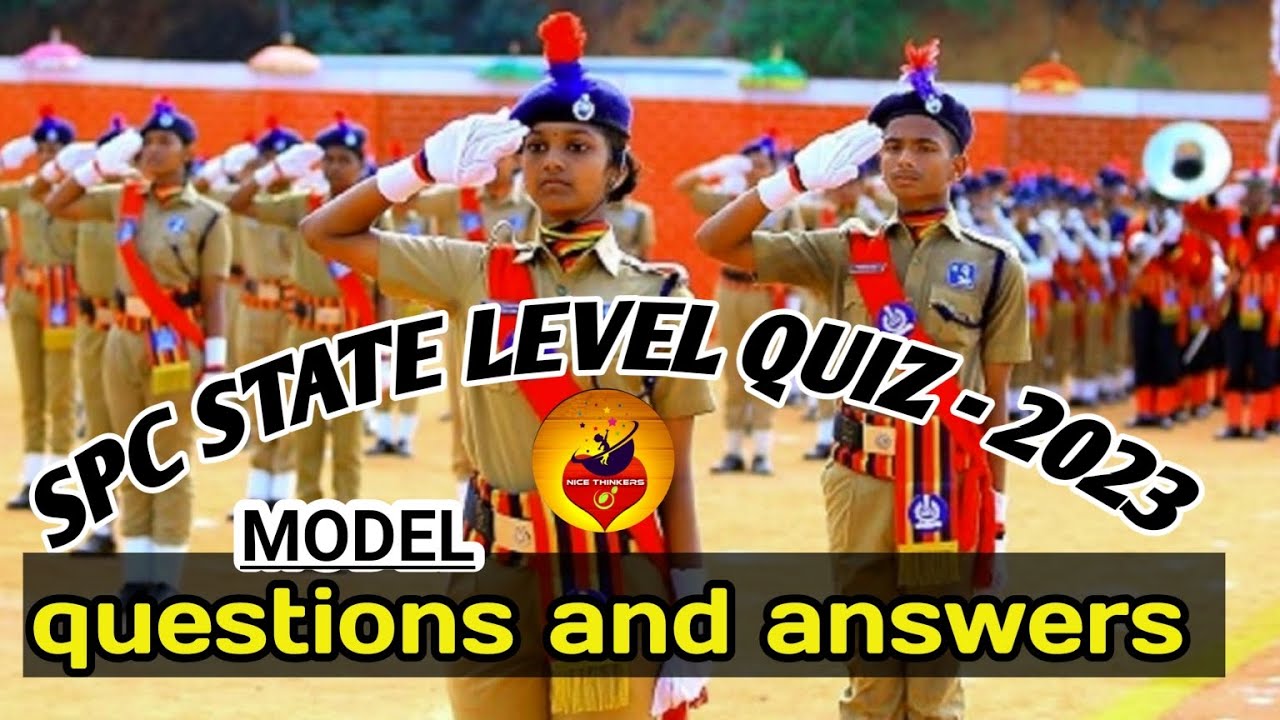 SPC QUIZ 2023 | SPC ക്വിസ് 2023 | Student Police Cadet Model Questions ...