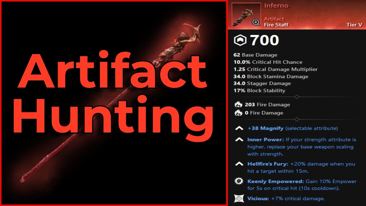 Where to find Inferno Artifact | New World: Aeternum | Artifact Hunting ...