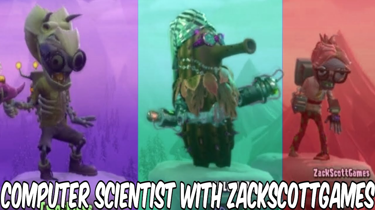 PvZ Garden Warfare 2: Computer Scientist with ZACKSCOTTGAMES ...