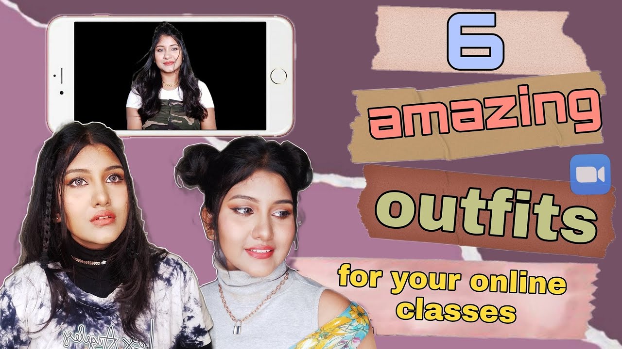 online class outfit ideas | mix and match outfit ideas for online class ...