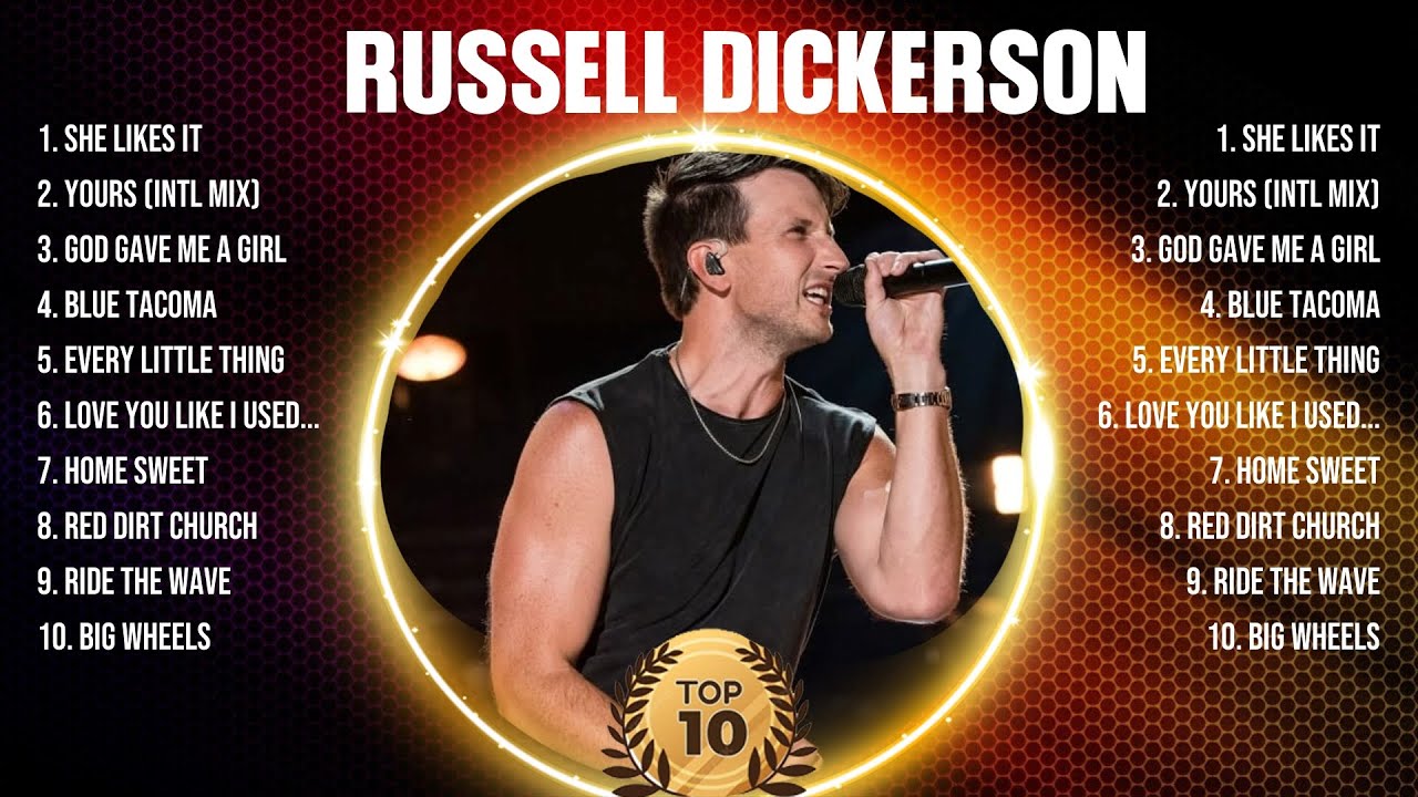 Russell Dickerson Greatest Hits 2024 - Pop Music Mix - Top 10 Hits Of ...