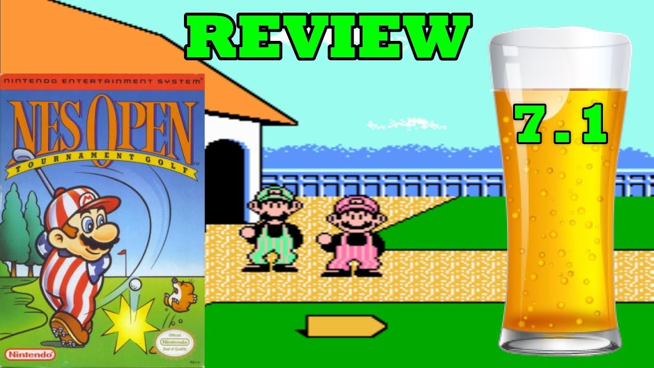 DBPG: NES Open Tournament Golf Review (NES) - Best NES Golf Game! - YouTube
