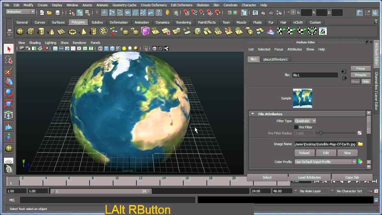 Intro to Maya materials and Animation - YouTube