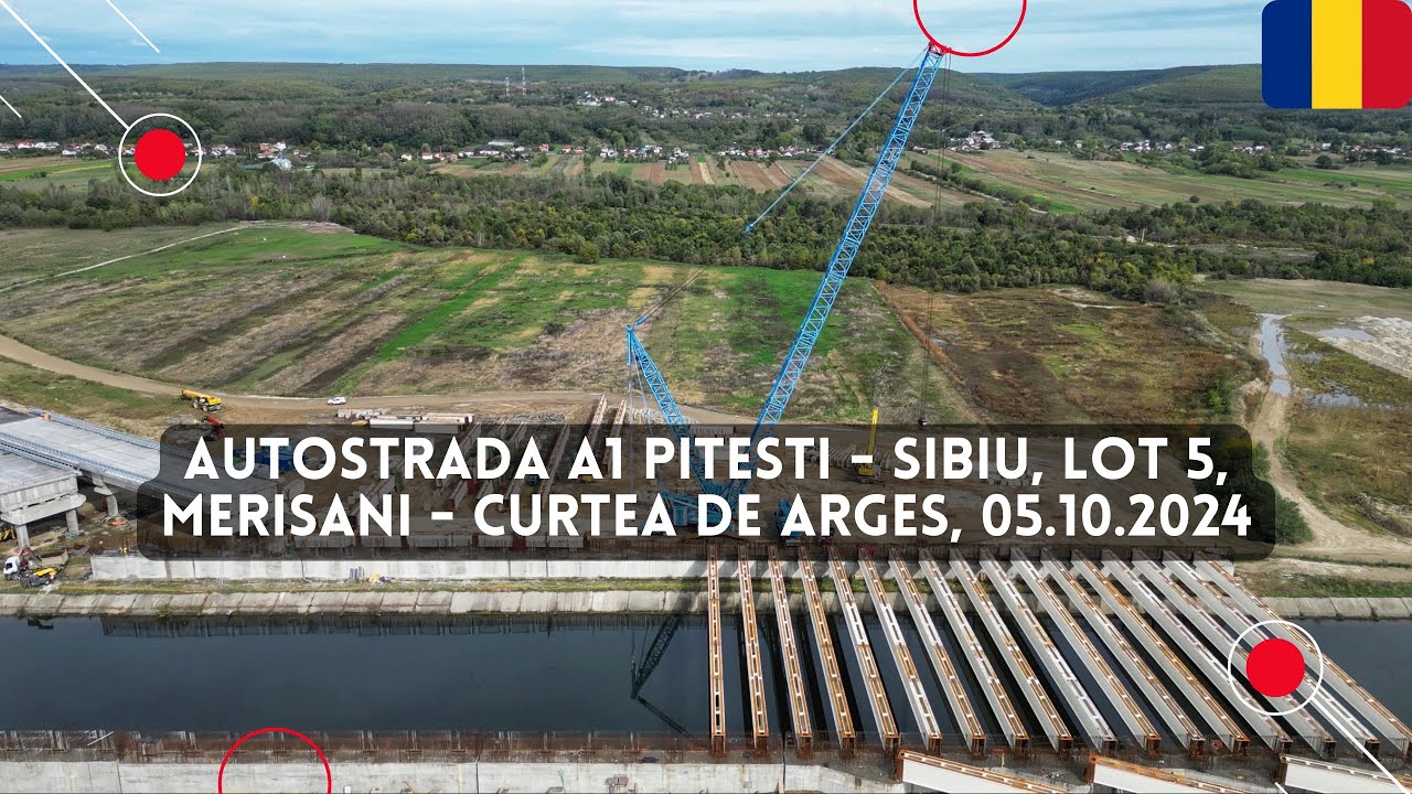 Autostrada A1 Pitesti - Sibiu, Lotul 5, Tronson Merisani - Curtea de ...