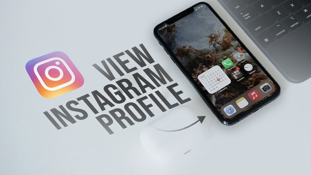 How to View Your Instagram Profile on iPhone (tutorial) - YouTube